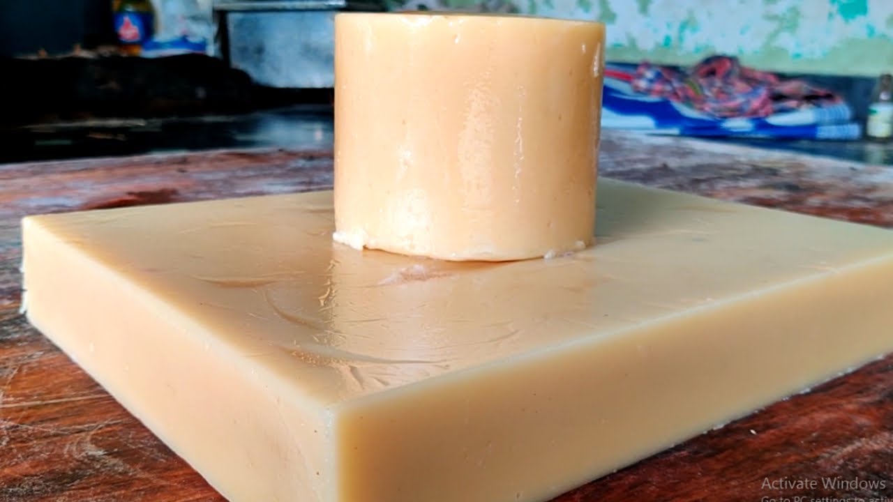 Milk Made Mysore Pak Sweet Recipe | How To Make Milk Powder Mysore Pak ...