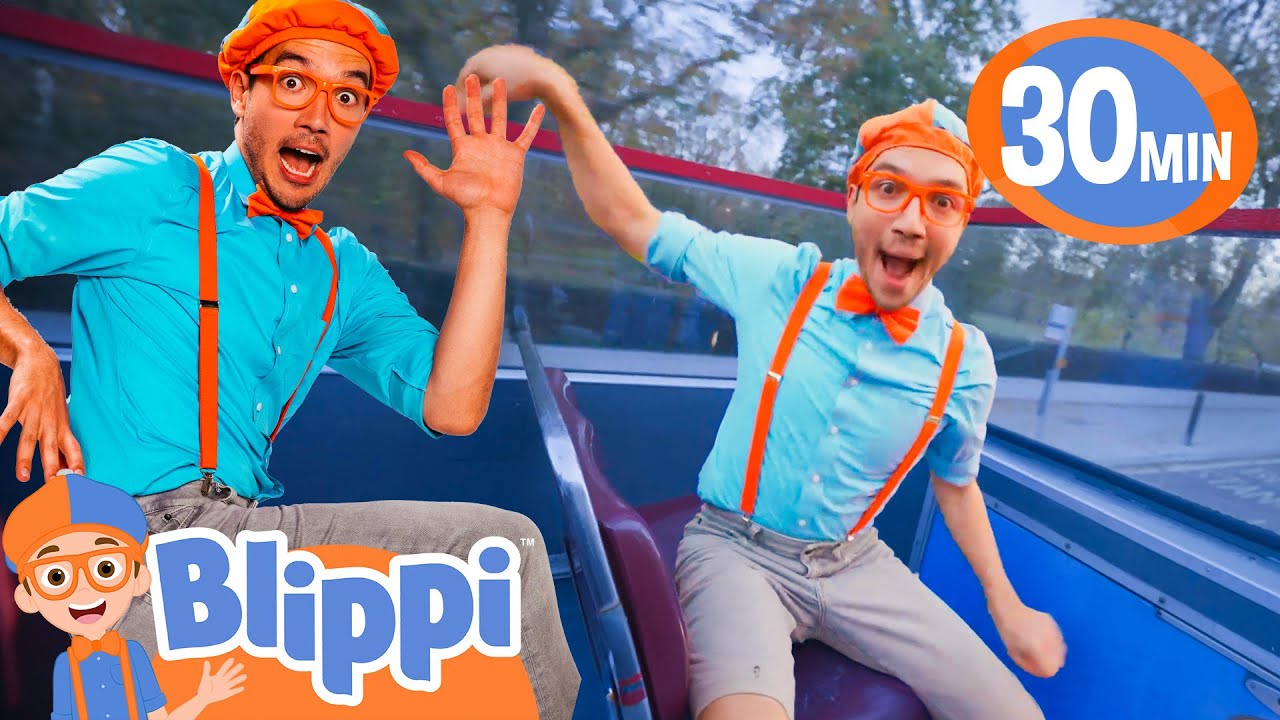 The Wiggle and Shake Dance | Blippi | Lullabies & Nursery Rhymes for ...