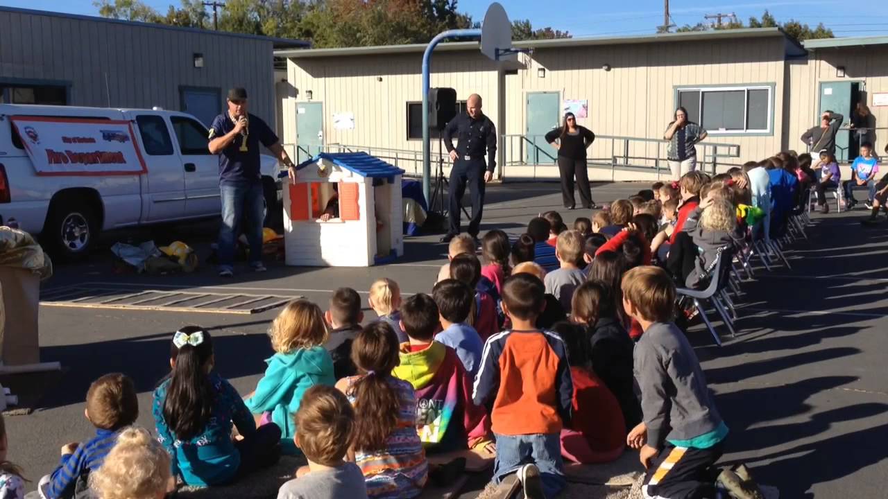Modesto Fire School Assembly - YouTube