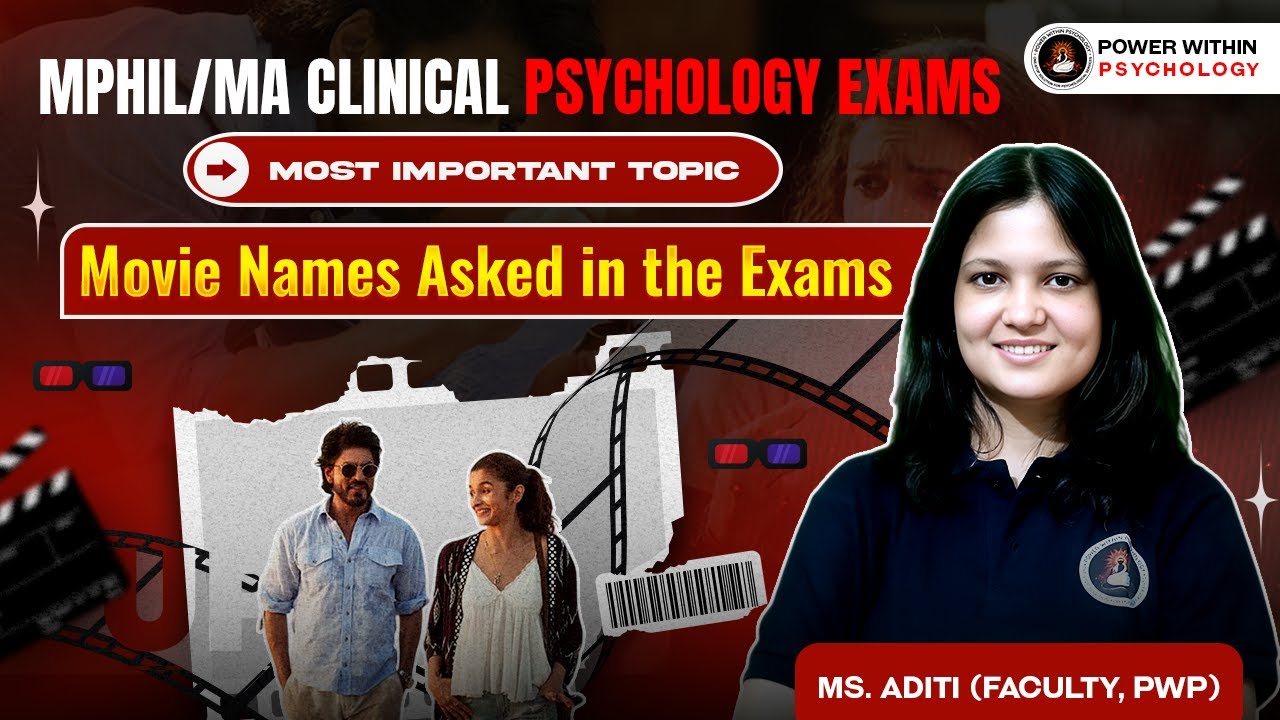 Movies Asked in MPhil/MA Clinical Psychology Entrance Exams - YouTube