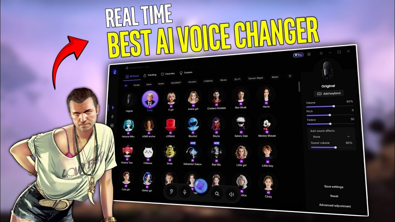 Best Free Real-Time Voice Changer 2025 | Female & Gaming Voices - YouTube