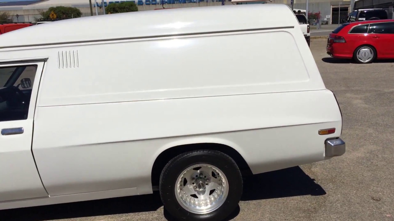 Holden Panel Van Walk Around - YouTube