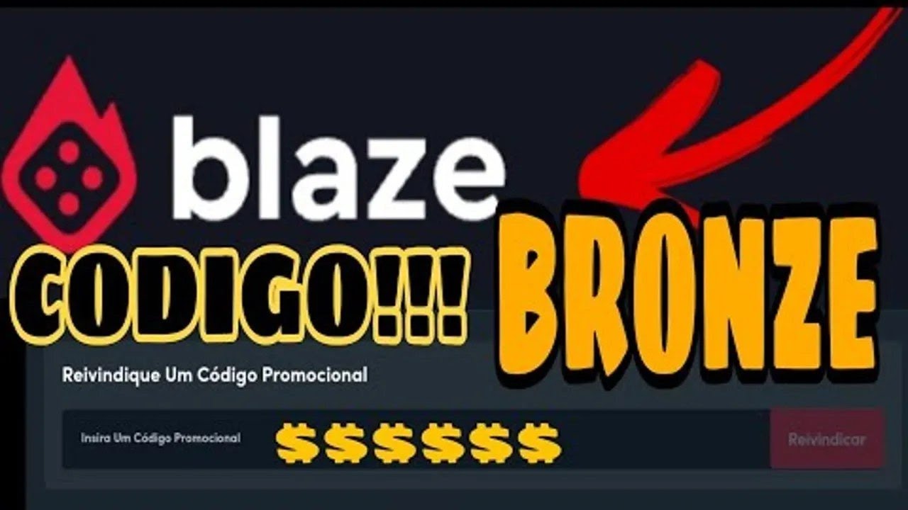 🎁[BRONZE]🎁 NOVO CÓDIGO PROMOCIONAL BLAZE DE RODADAS GRÁTIS - YouTube