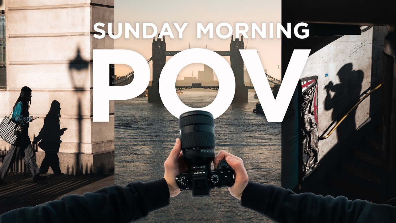 Sony 28-70mm f2 Street Photography POV in London (Sony A1 II) - YouTube