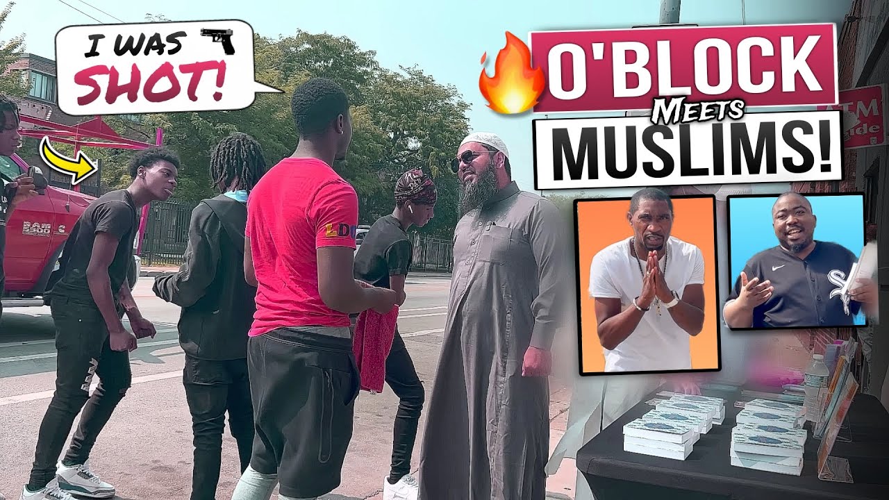 "I WAS SHOT" 💥🩸OBLOCK Gangstas Accept Islam with Shaykh Uthman #oblock ...
