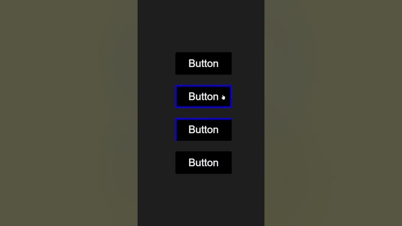Advance Button Hover Effects Using html & css - YouTube