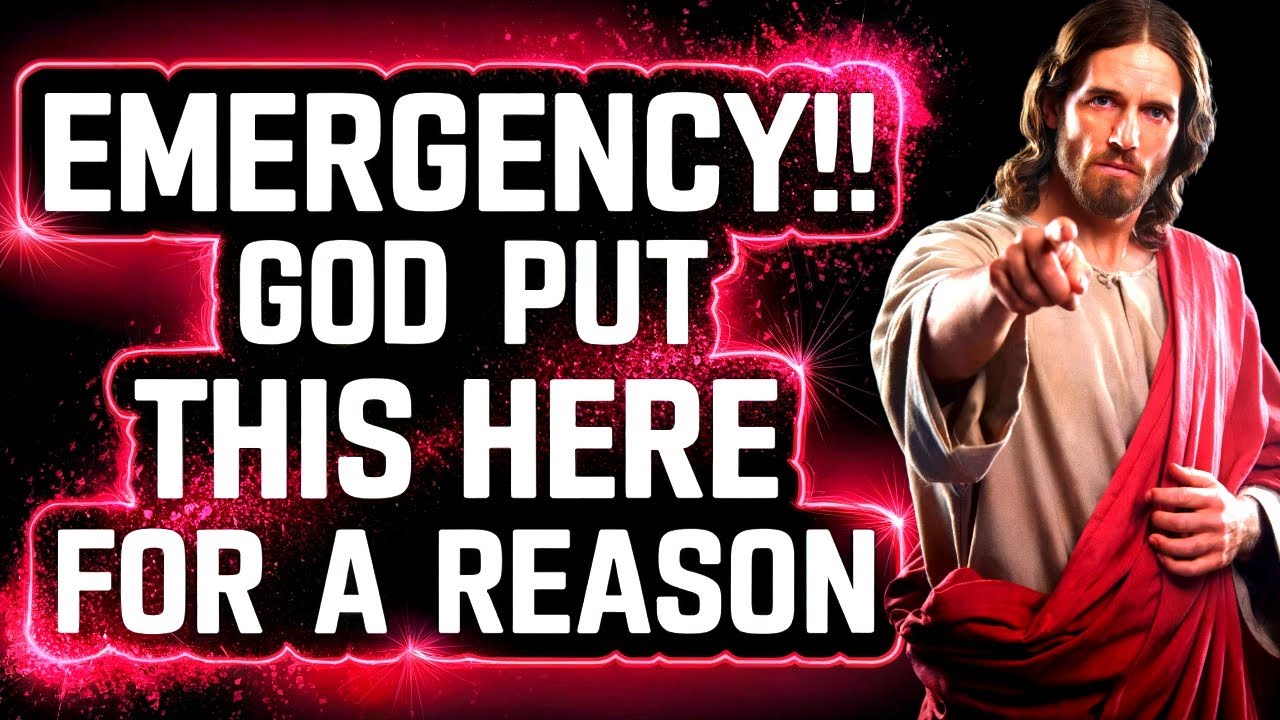 EMERGENCY‼️ GOD PUT THIS HERE FOR A REASON | God Message Today | Gods ...