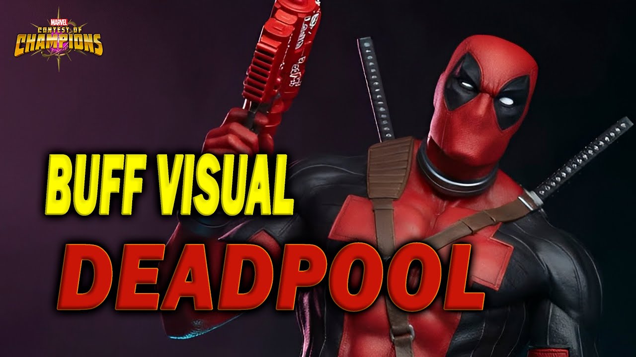 BUFF VISUAL Deadpool Classic | Comparación Antes Y Después Del Buff ...