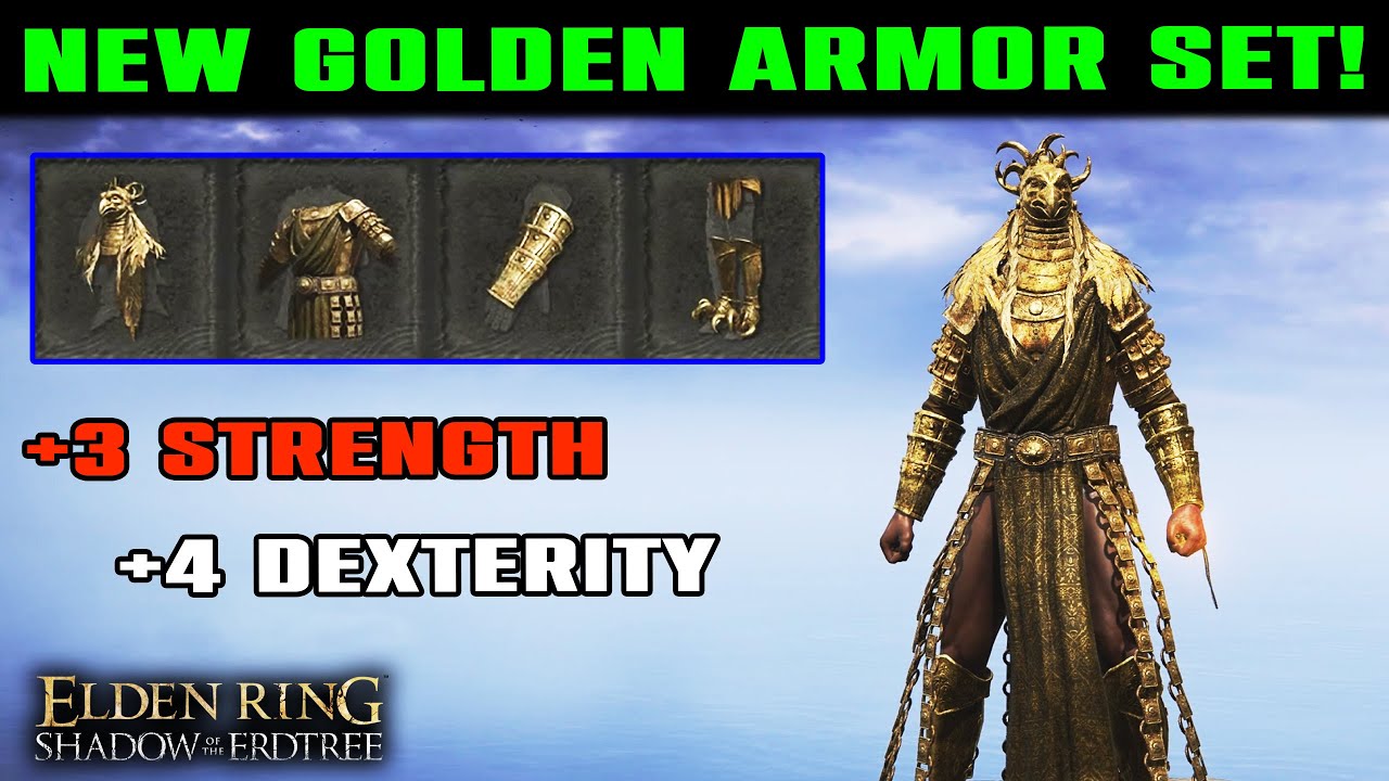 NEW Golden Set: Divine Bird Armor Set Location & Showcase | Strength ...