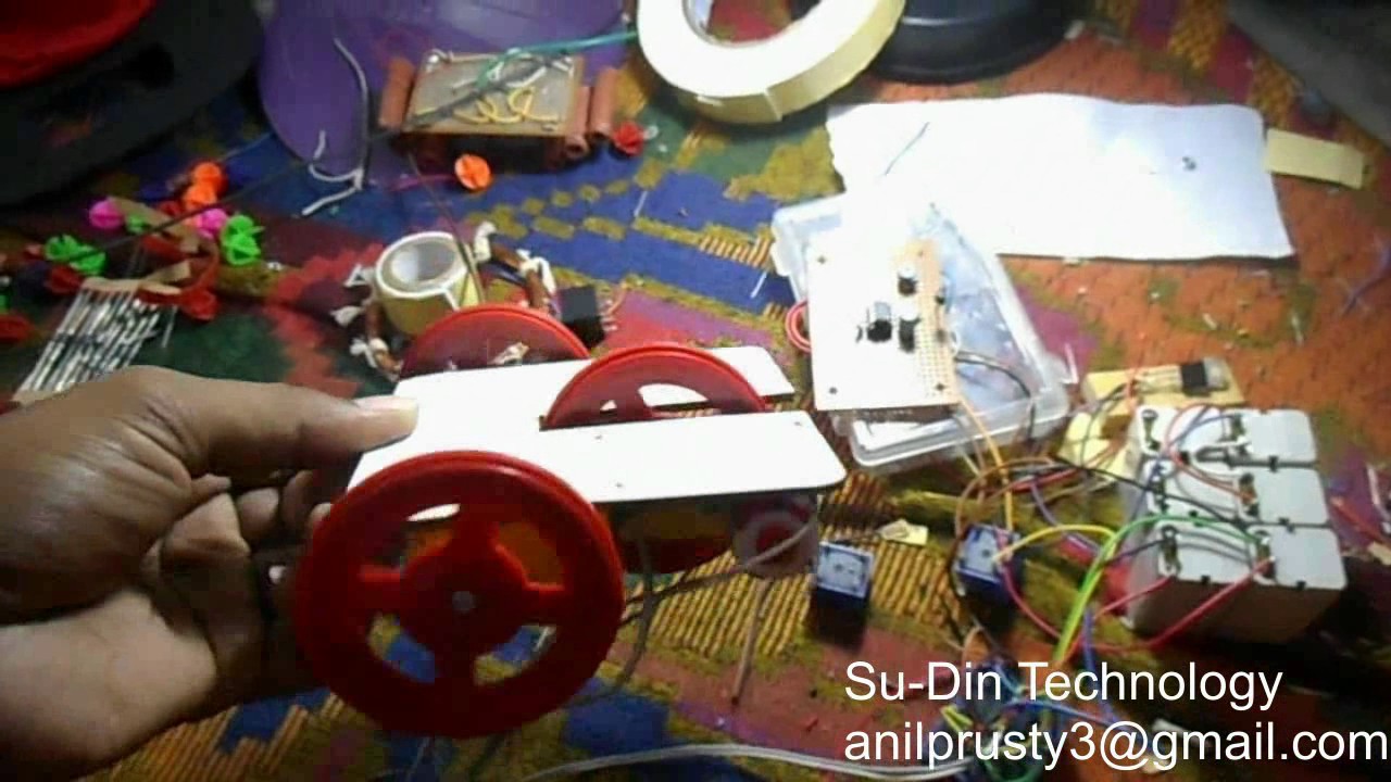 Simple Robot With to and fro Motion Without Microcontroller - YouTube