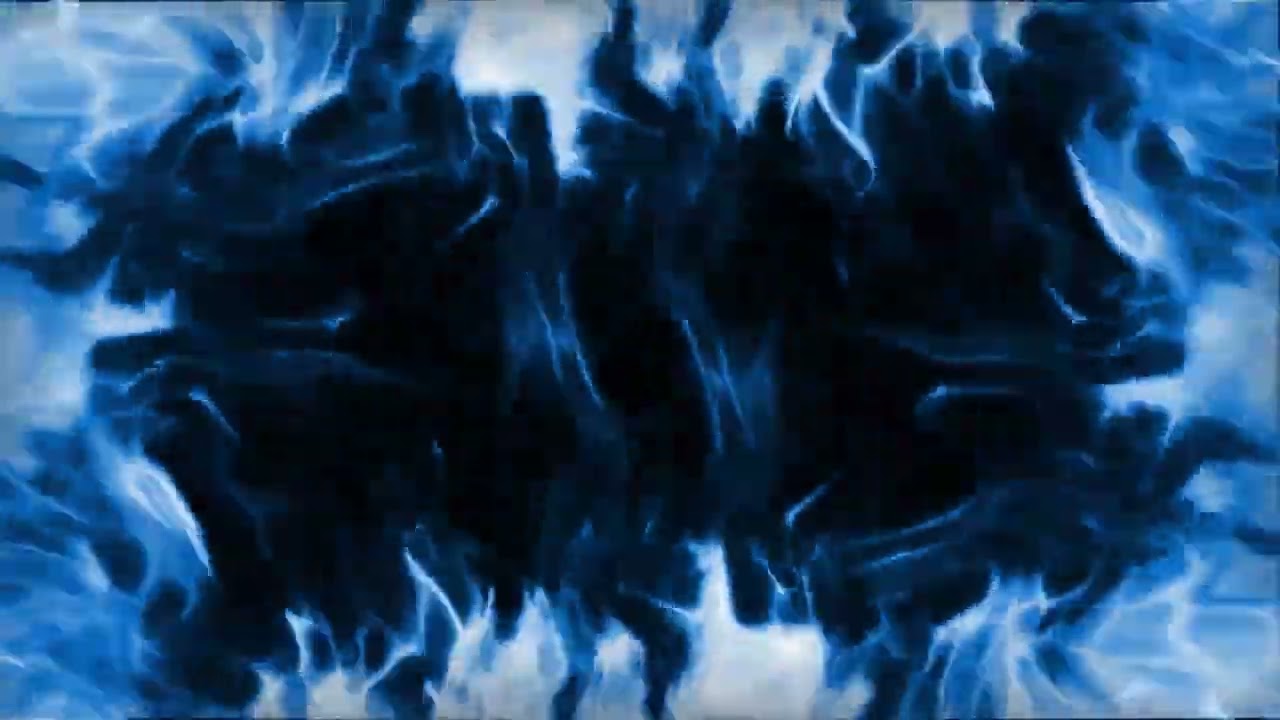Blue fire frame - Download Stock Footage - YouTube