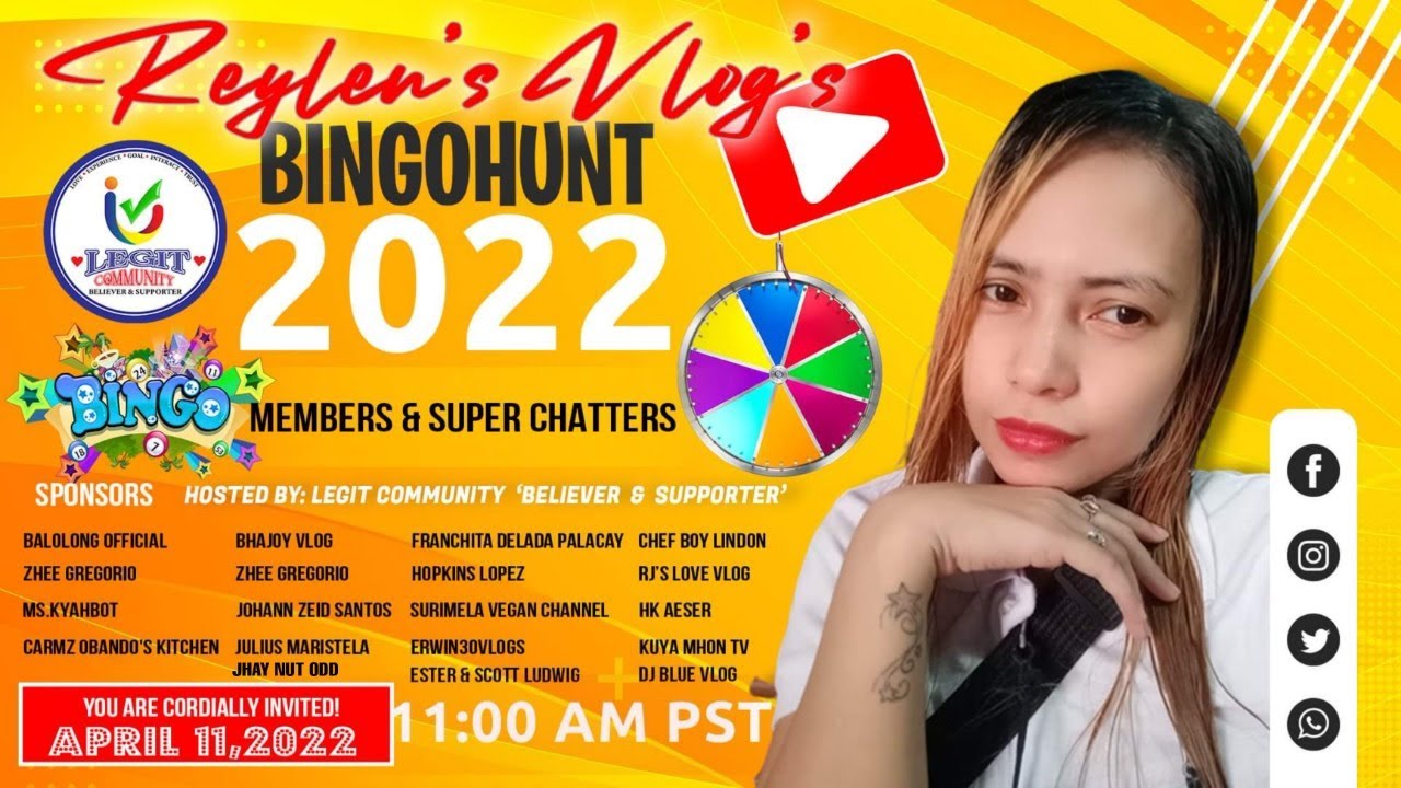 PROMOTING REYLEN's VLOG's GRAND LS APRIL 11,2022 @10AM PHT - YouTube