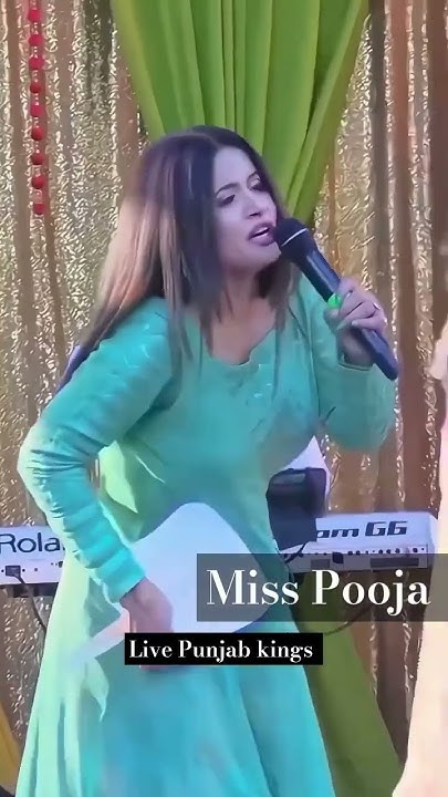 Miss Pooja Live Show Song 2024. @livepunjabkings #viralvideo #trending #viral - YouTube