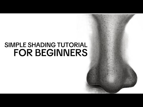 Beginner Artists Use This METHOD To Shade Realistic Nose - Simple Shading Tutorial - YouTube