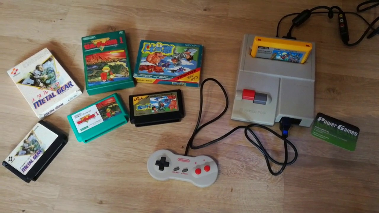 FAMICOM AV RGB MOD - YouTube