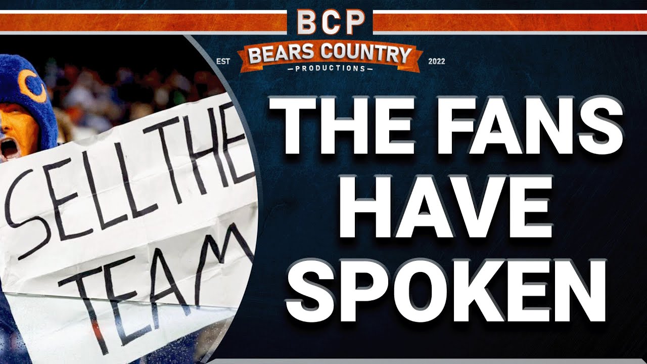 "SELL THE TEAM!" - Bears Fans Are Being Tortured | Bears Country ...