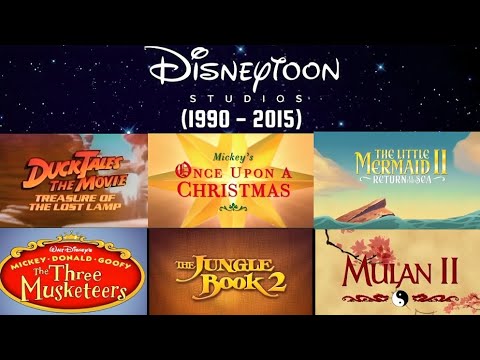 All DisneyToon Studios Movie Title Cards (1990 - 2015) | THE ANIFAN