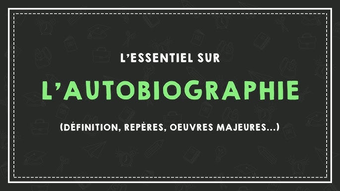 Devoir Maison 3eme Francais Autobiographie | Ventana Blog