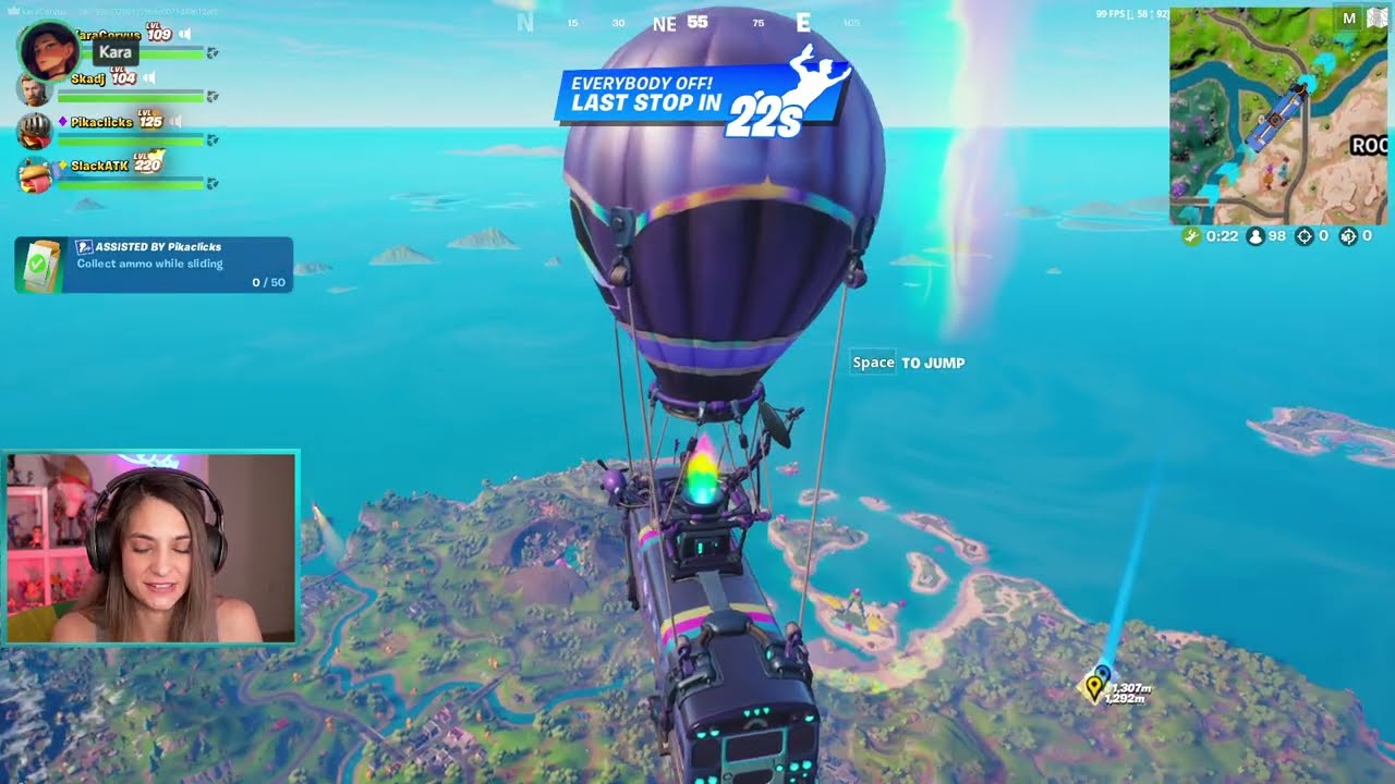 FORTNITE w/ Skadj, Slack, and Pikaclicks - YouTube