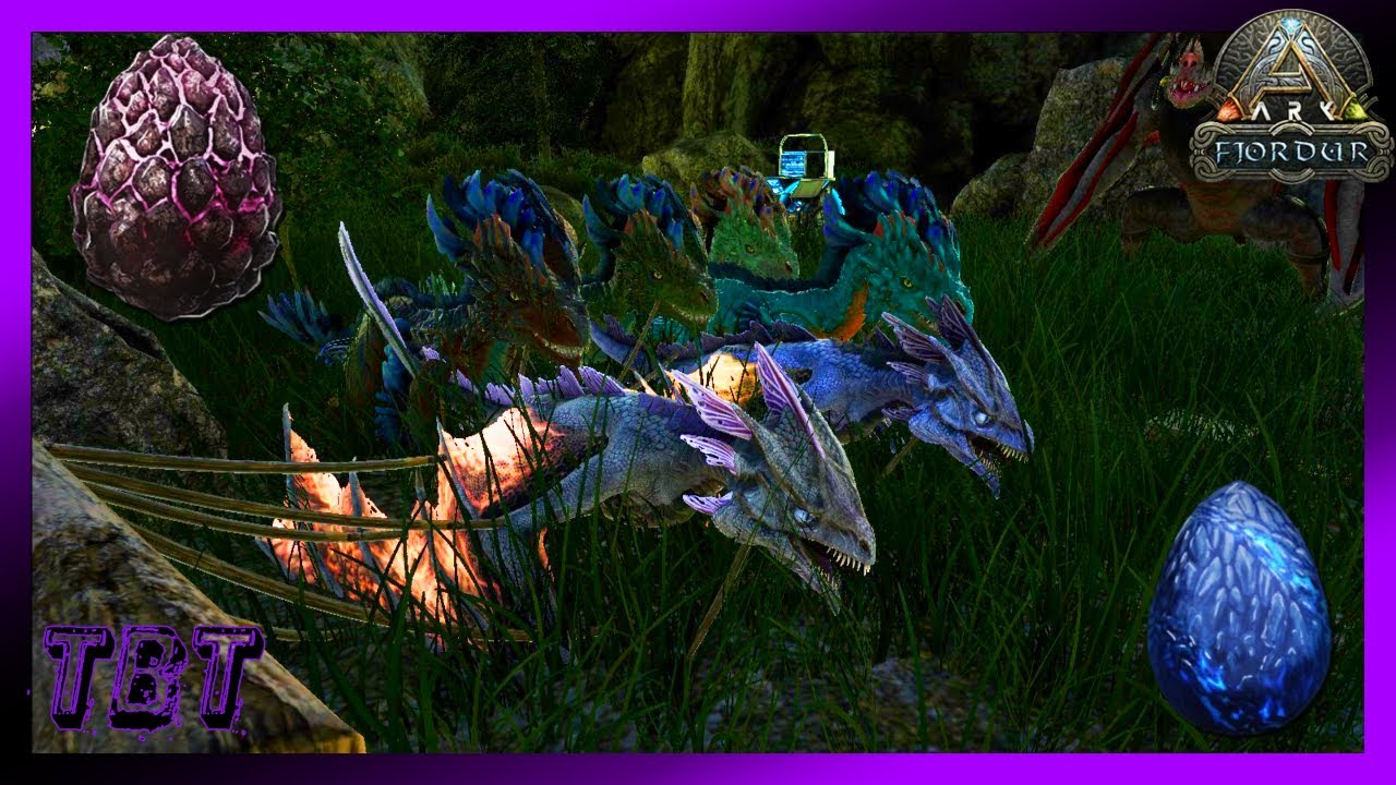Lightning Wyvern & Rock Drake Redemption! ARK Fjordur Let's Play Ep. 97 ...