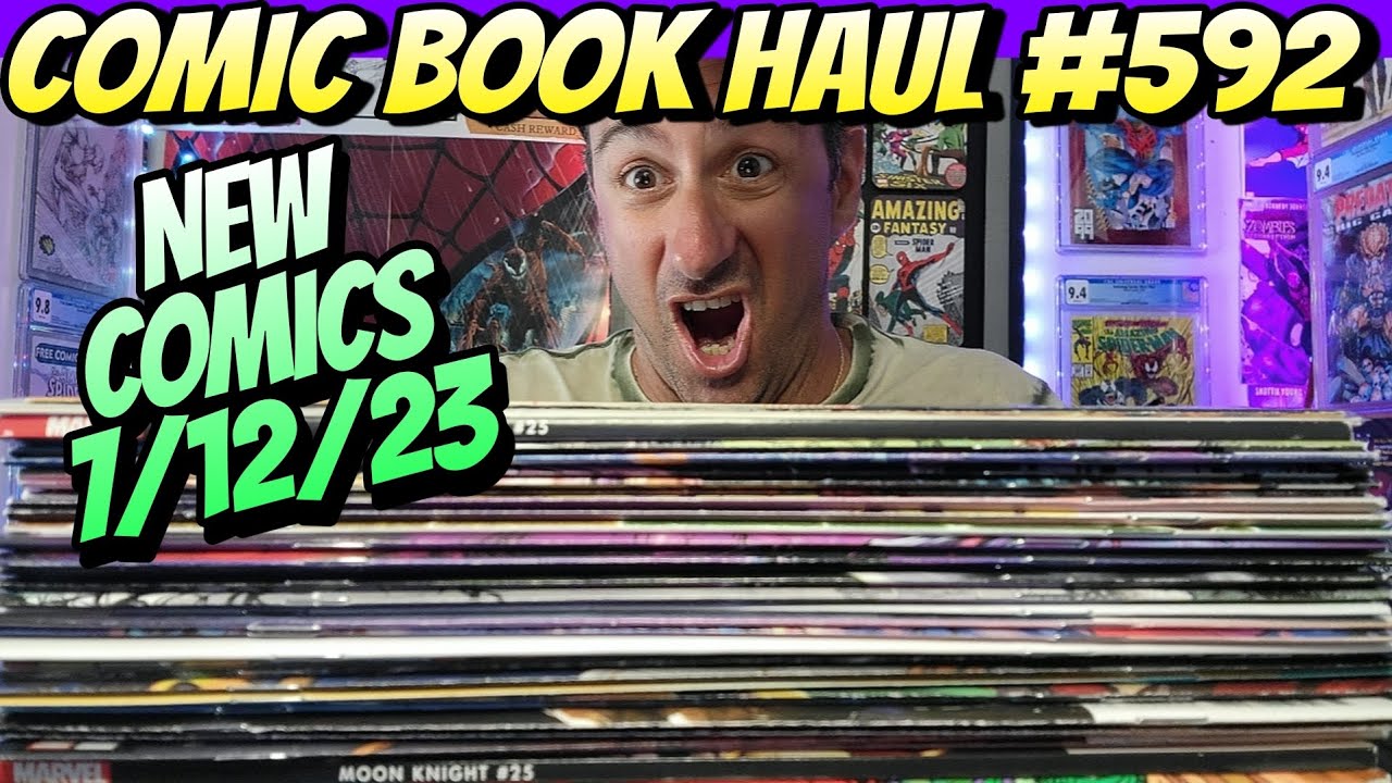 Comic Book Haul #592 A PHAT Stack Of Comics 😳 - YouTube