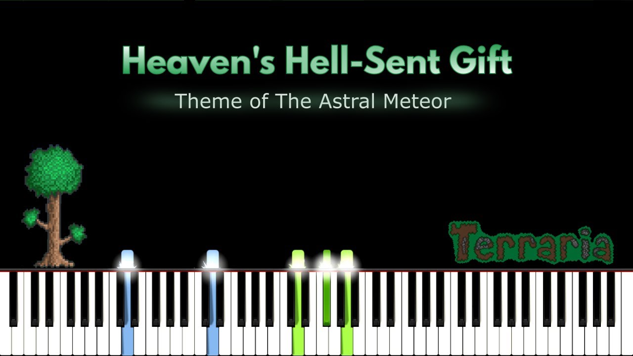 Heaven's Hell-Sent Gift - Terraria Calamity Mod | Piano Tutorial ...