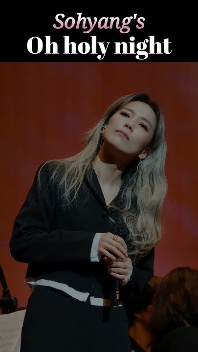 소향 Sohyang "Oh holy night" (Michael Bolton live in seoul 2023) / 같이 듣고 싶고 추천하고 싶은 크리스마스 캐롤 - YouTube