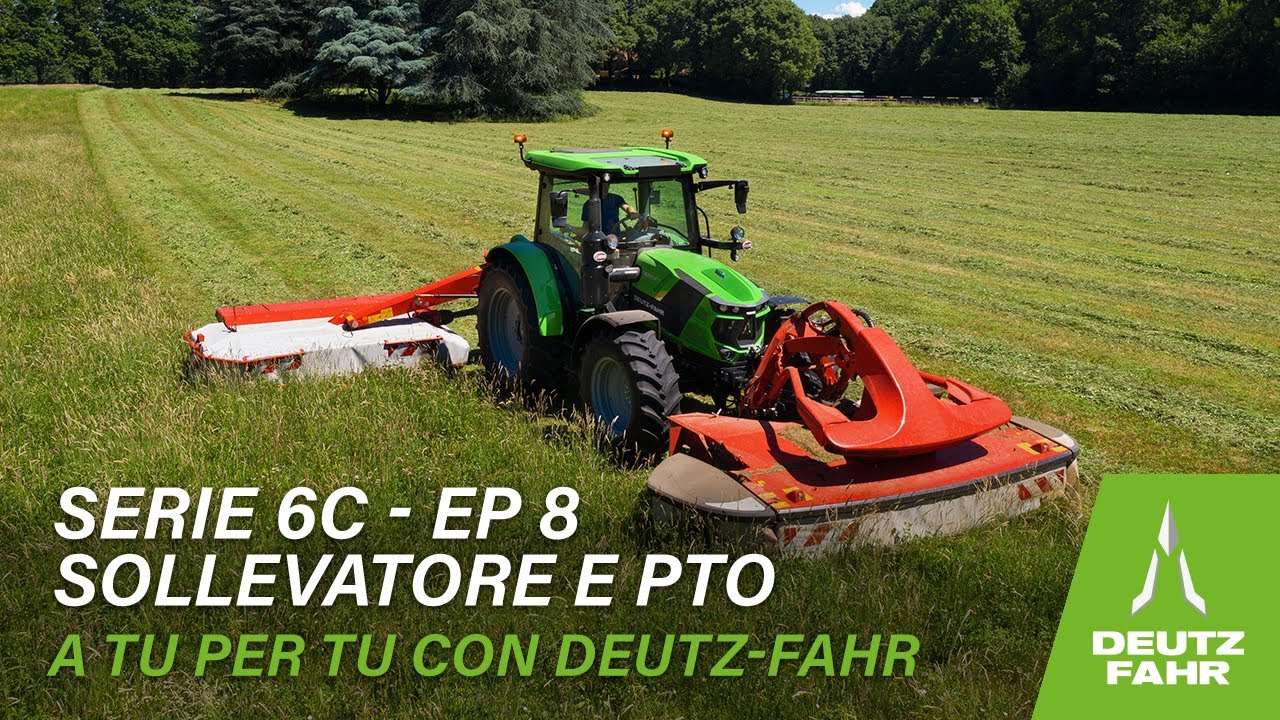 A Tu per Tu con DEUTZ-FAHR | Serie 6C - EP 8 - Sollevatore e PTO - YouTube