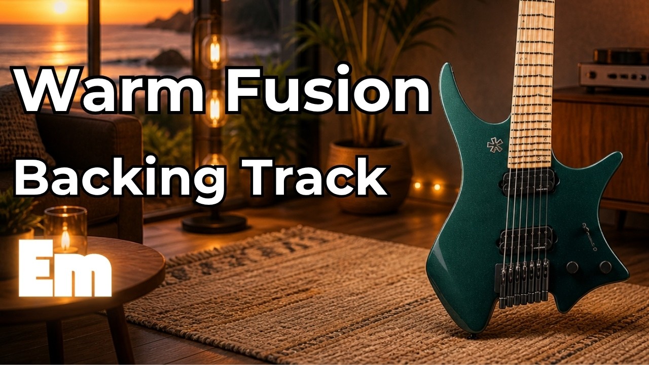 Warm Fusion Backing Track (Em) - YouTube
