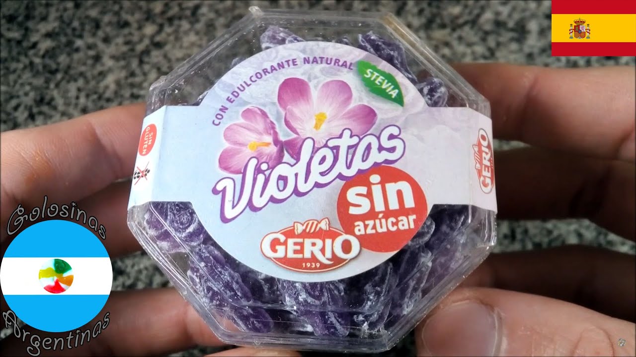 Gerio Violetas Caramelos Violeta sin Azúcar (España 🇪🇸) - Sugar free ...
