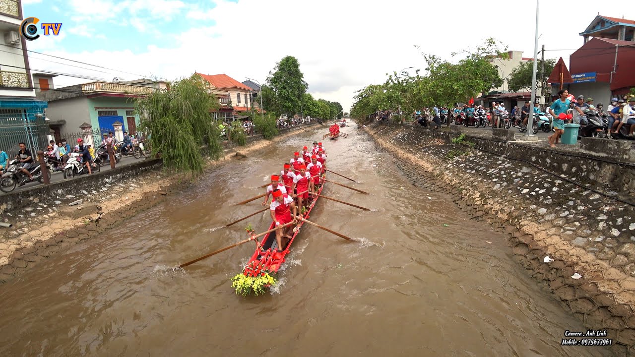 Đua Thuyền Ngày 15/9/2024 AL Chùa Làng Hành Thiện - YouTube
