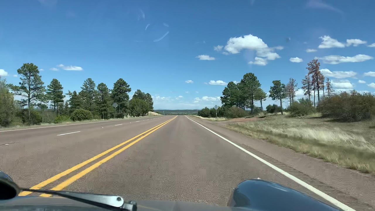 Eastern Arizona scrubland - YouTube
