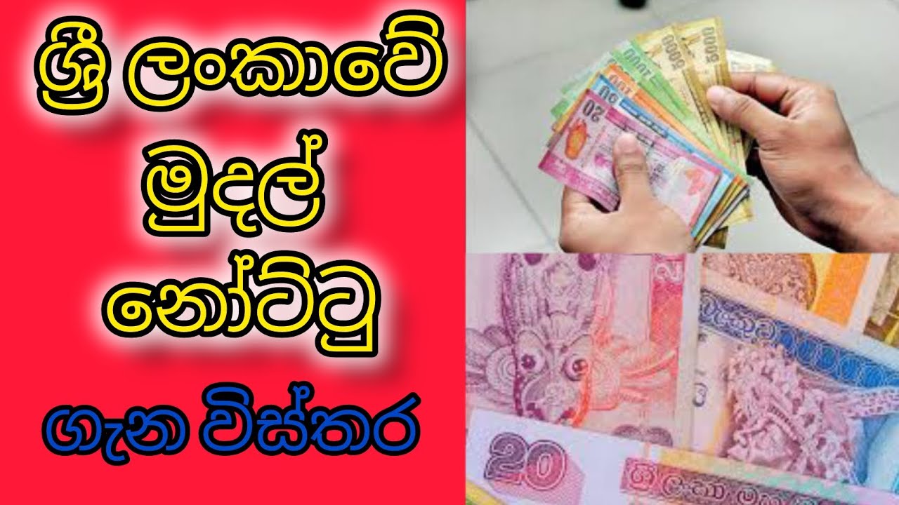 ශ්‍රී ලංකාවේ මුදල් නෝට්ටු හදුනා ගනිමු..😘😍 #viral #money #cash #trending ...