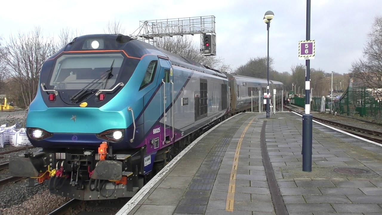 Transpennine Express Class 68 Arriving Into York (01/1/20) - YouTube