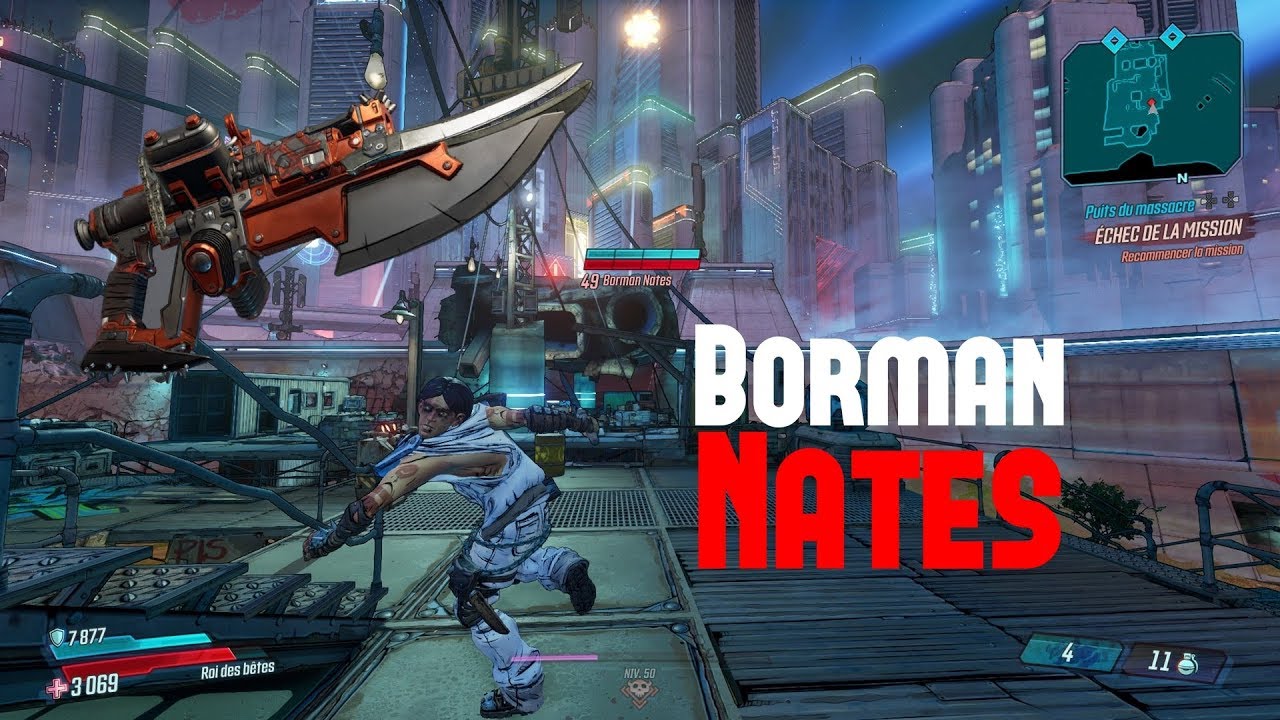 Borderlands 3 - Rare Enemy (Borman Nates) - YouTube