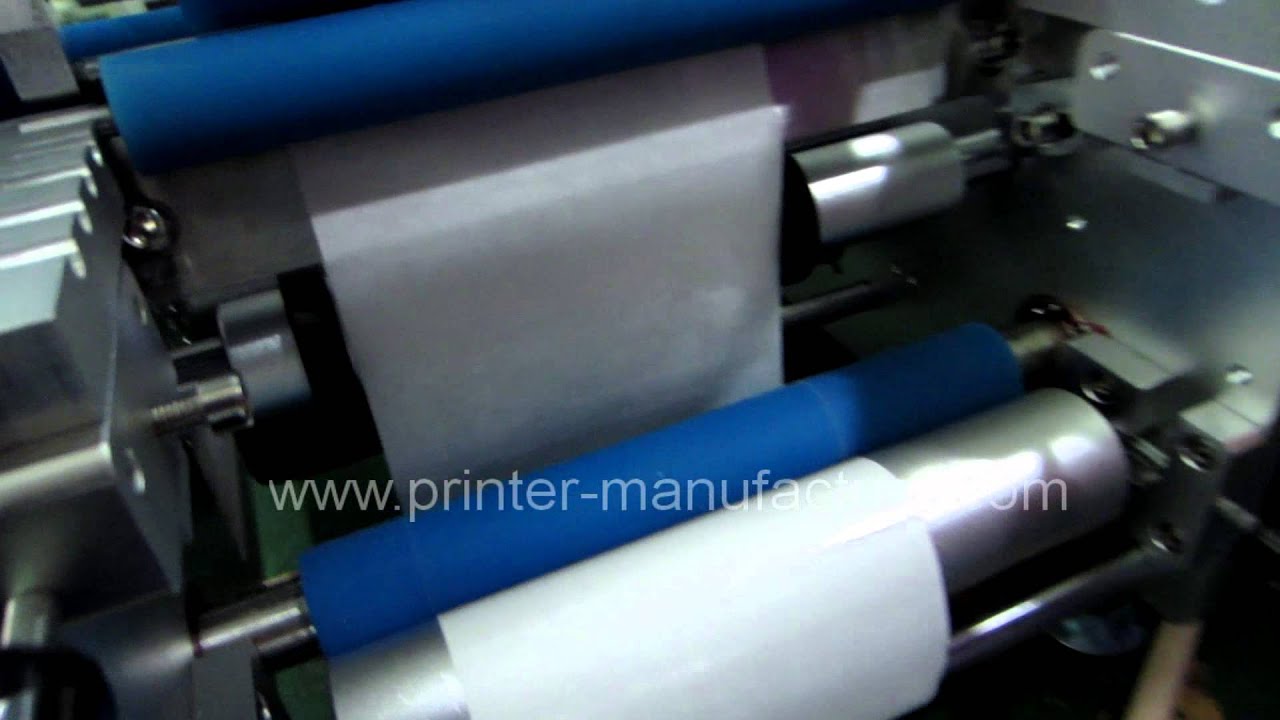 Pencil Labeling Machine Lipstick Labeling Machine - YouTube