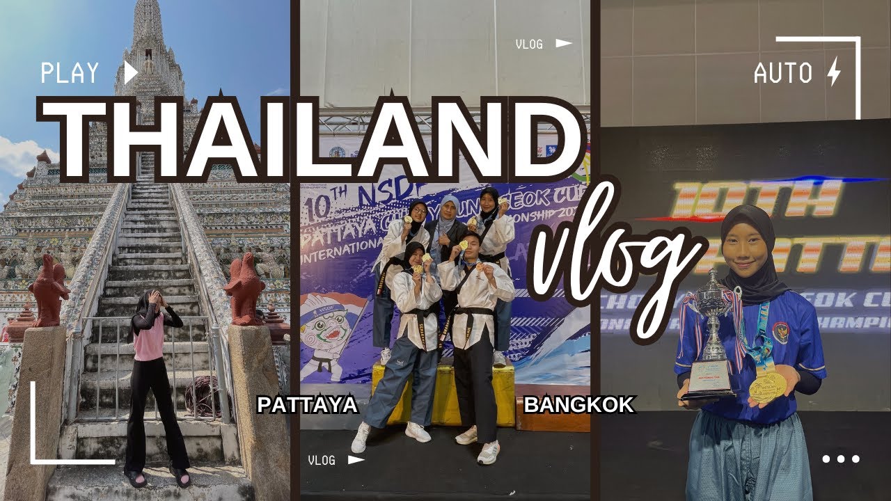THAILAND VLOG - 10th NSDF PATTAYA 2023 - YouTube