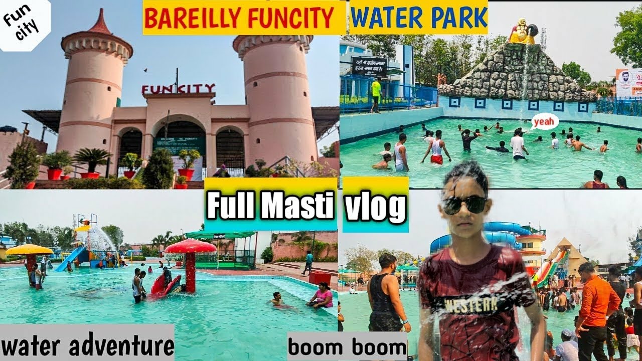 Fun City Bareilly || Full Enjoyed || water park Bareilly || fun city ...