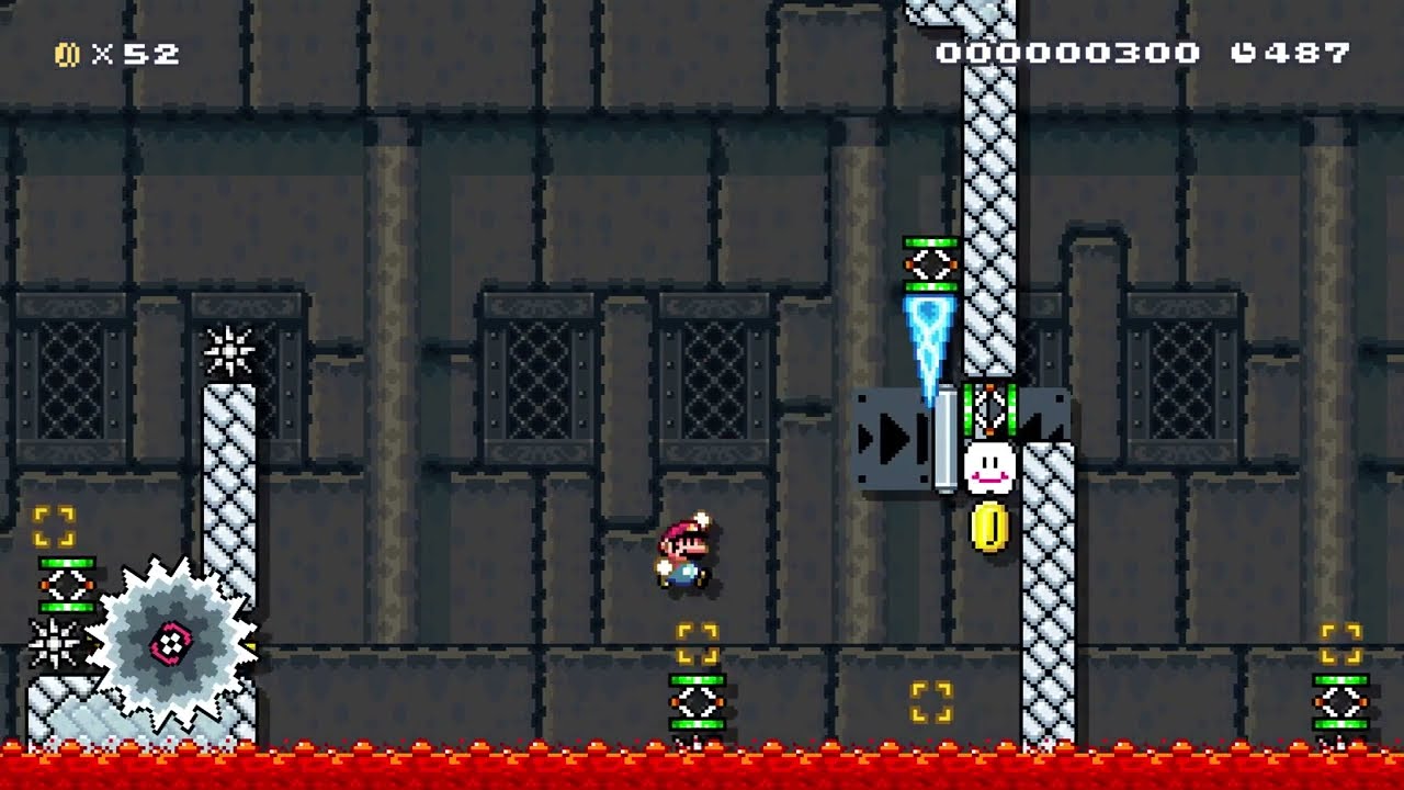 Super Mario Maker 2 Springs Castle (Par Gugusse) - YouTube