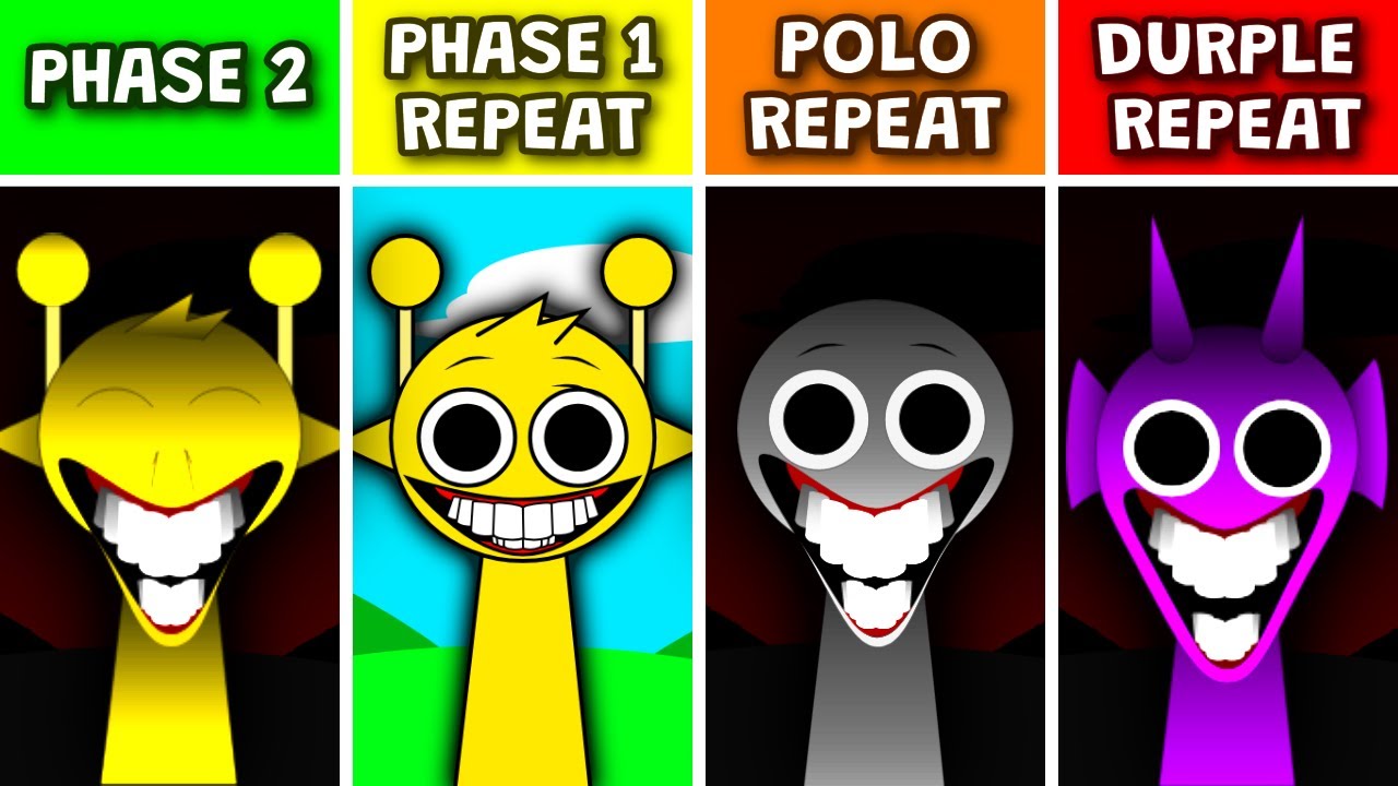 Sprunki But Phase 1, Polo And Durple REPEAT After PHASE 2 - YouTube