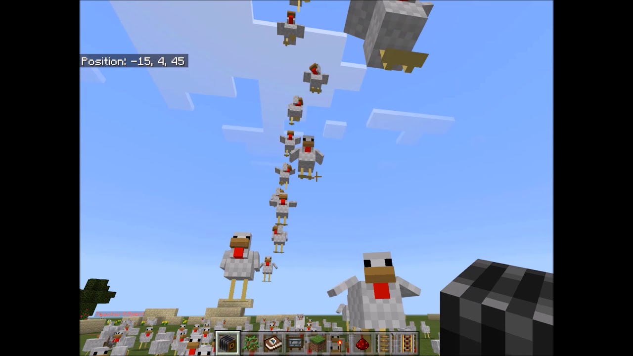 Minecraft-Chicken Rain 2 - YouTube