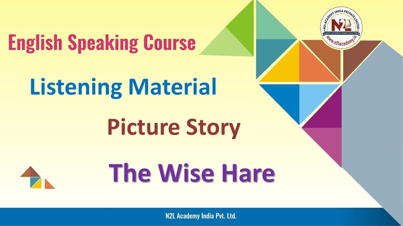 The Wise Hare - Picture Story (English speaking practice for Hindi ...