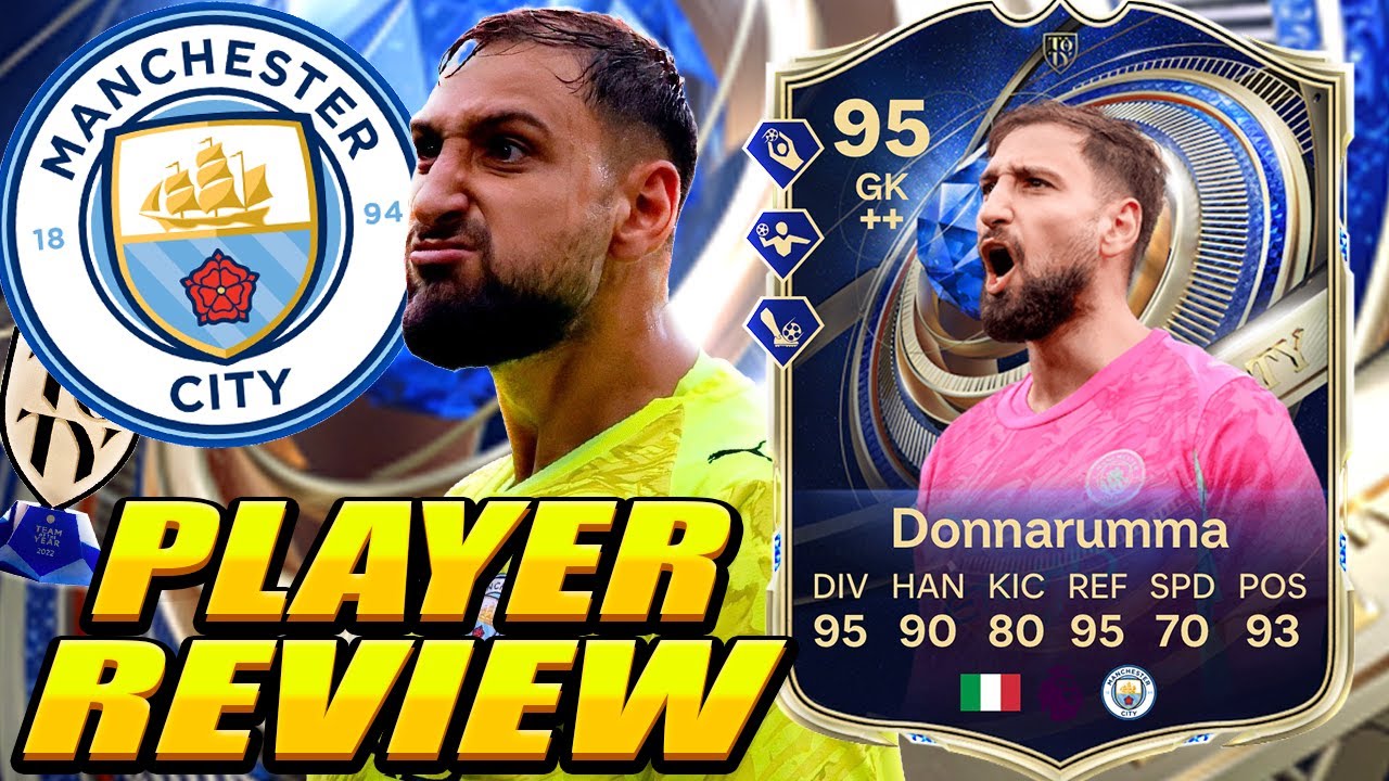 He SAVES ABSOLUTELY EVERYTHING… 🧤🔥 95 TOTY Donnarumma Review! 95 ...