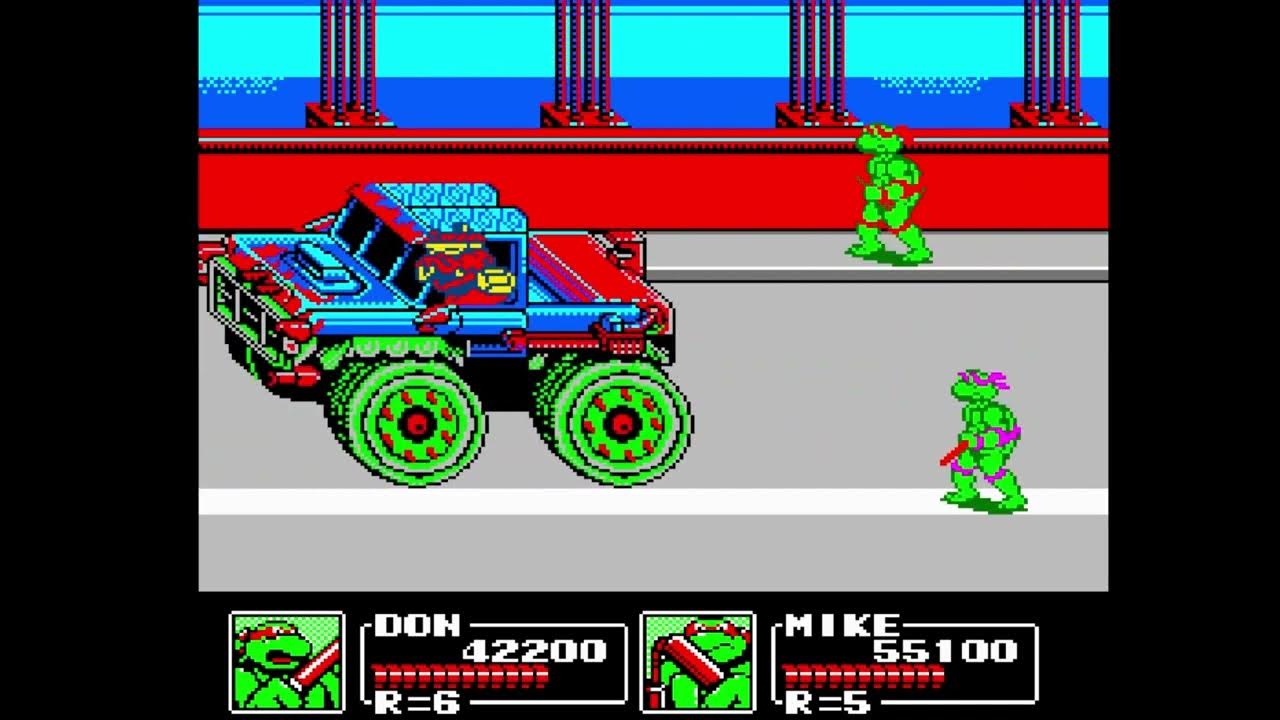 【FC】T.M.N.T.2 ザ マンハッタン プロジェクト【エンディングまで】2 players - YouTube