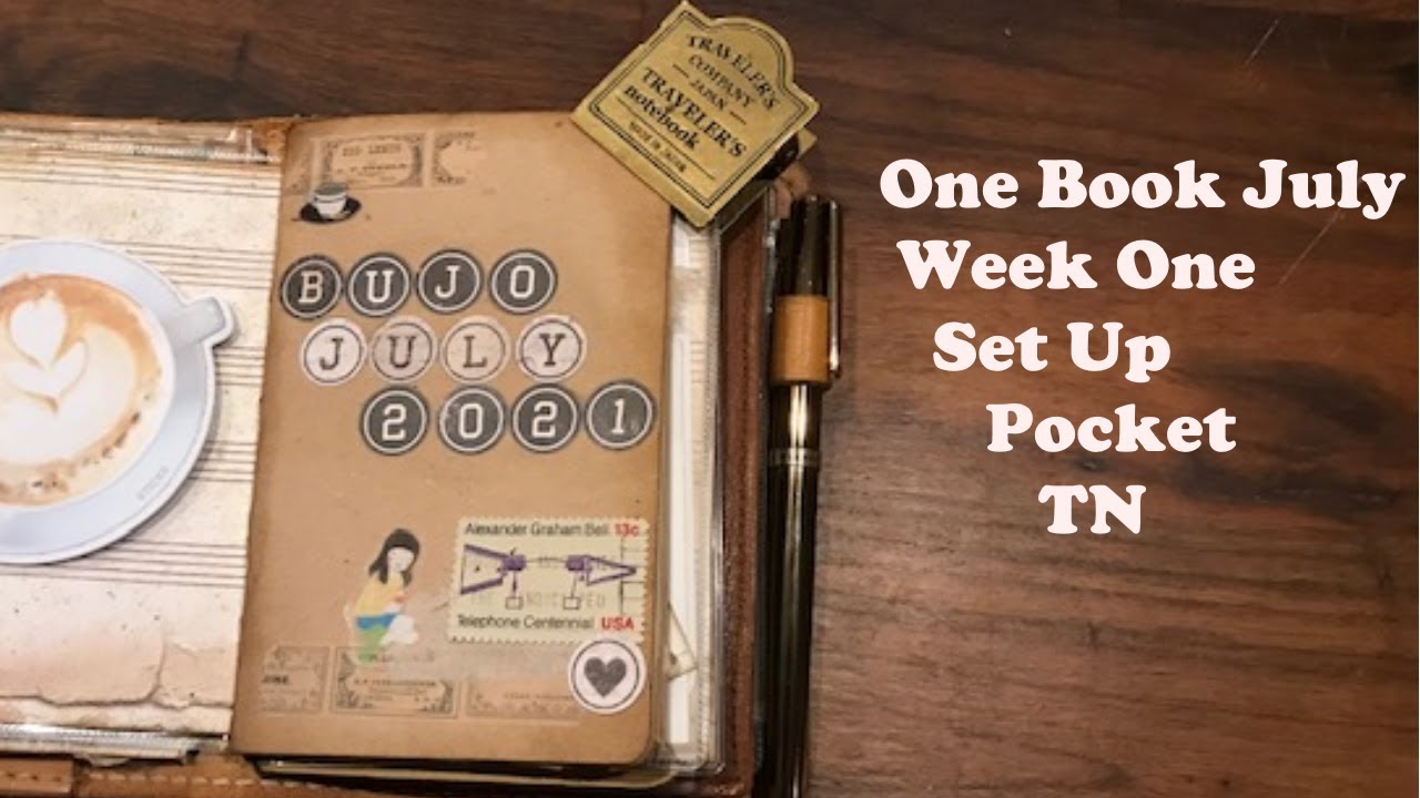 One Book July BUJO Week One - YouTube