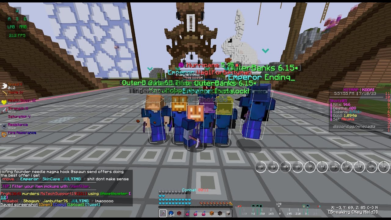 Minecadia Kitmap Kodai Gset Kills #3 - YouTube
