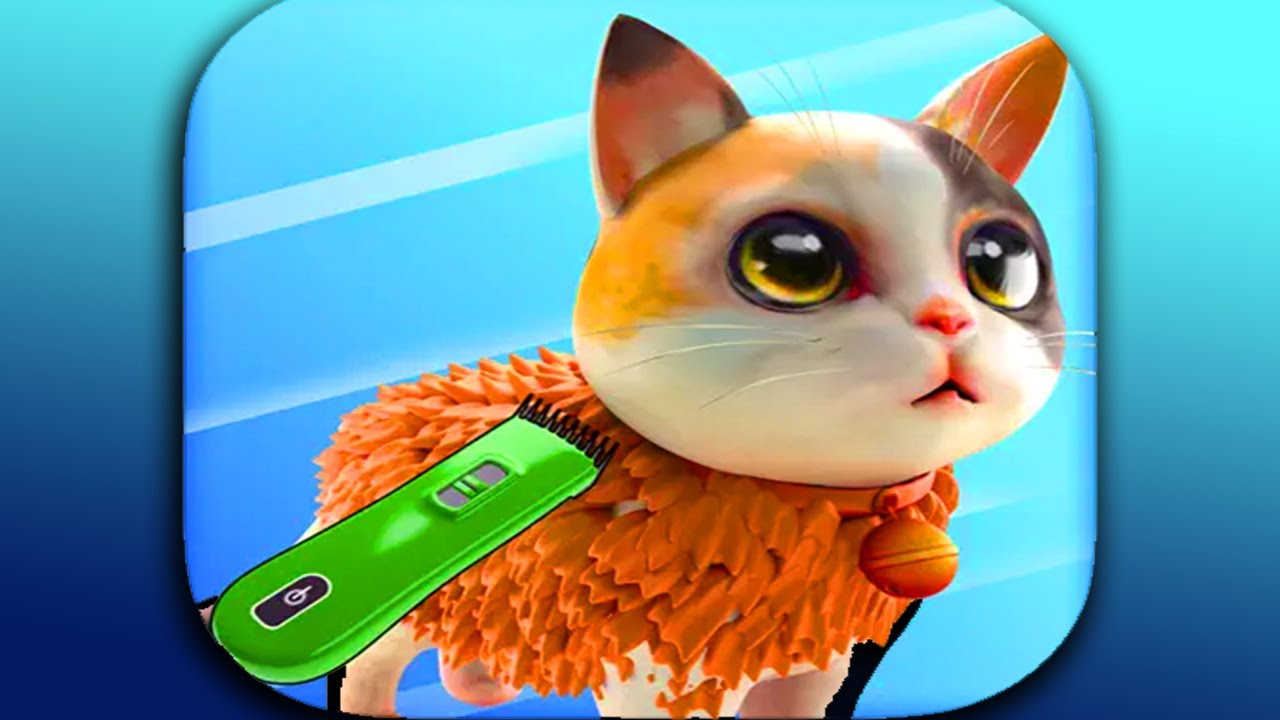 Animal Barber Shop Hair Salon - My Cute Pet Salon Dress Game - YouTube
