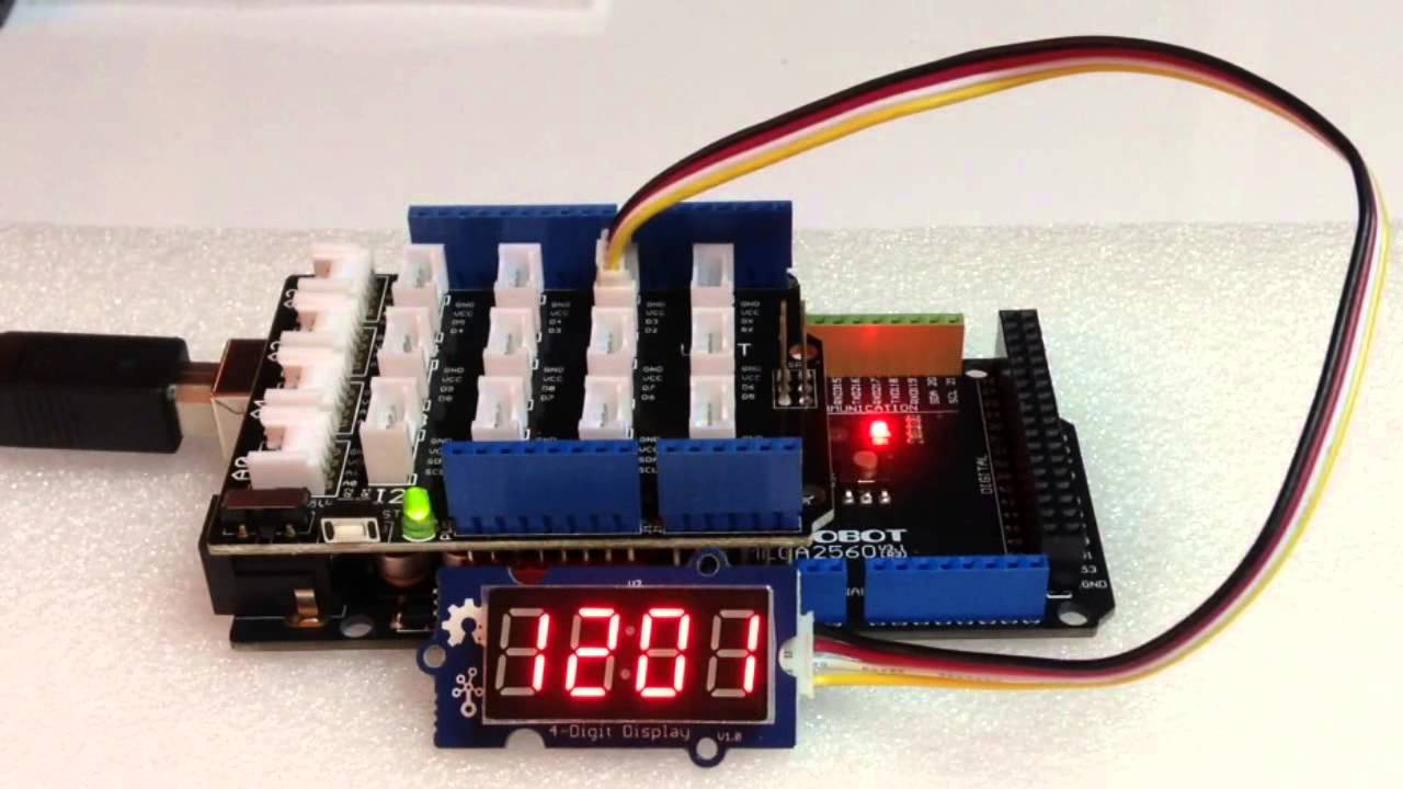 Grove 4digit Display Youtube