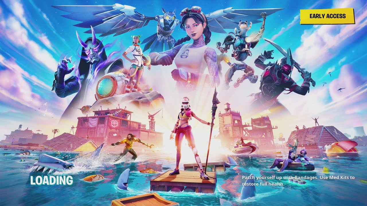 THE MAP IS FLOODED!!! Fortnite Chapter 2 Season 3 - YouTube