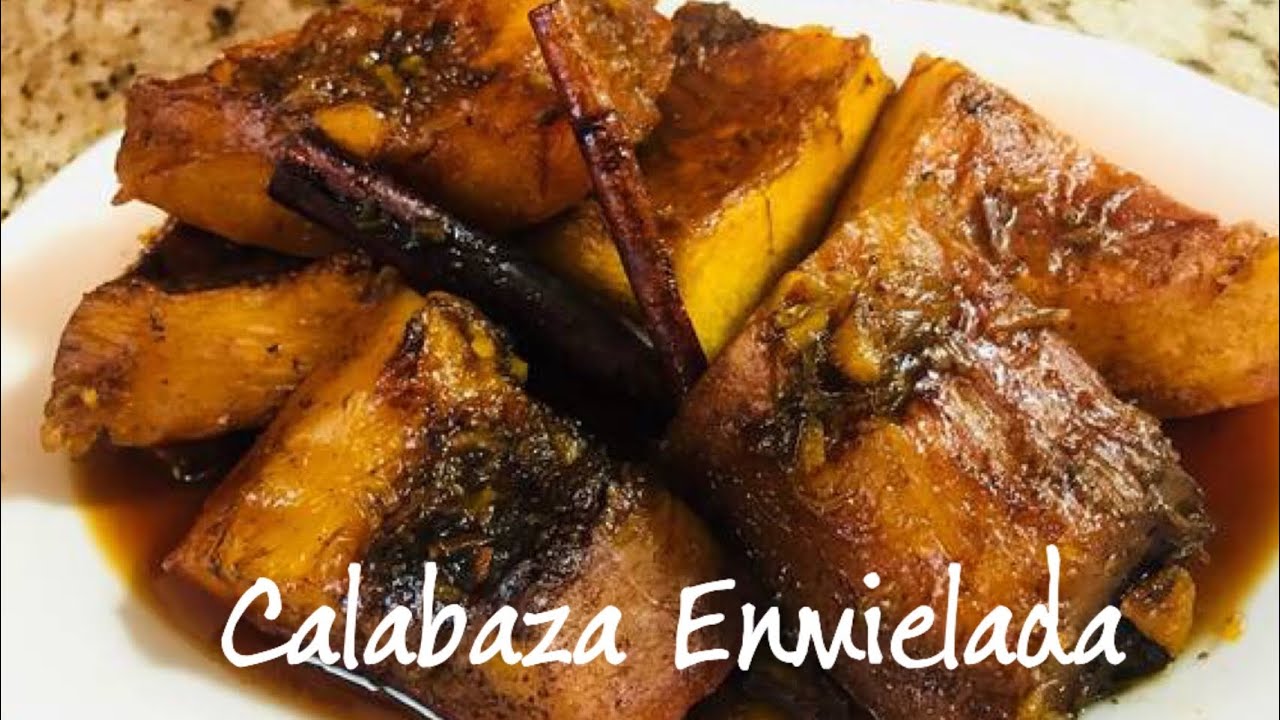 DELICIOSA CALABAZA 🎃 ENMIELADA CON PILONCILLO - YouTube